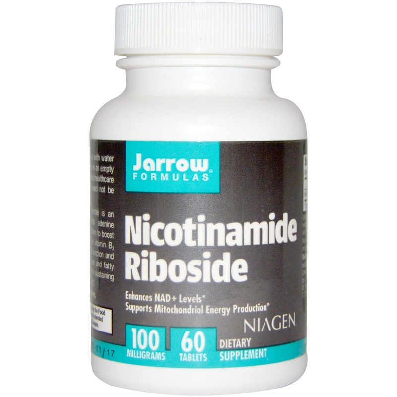 Jarrow Formulas, Nicotinamid Ribosid, 100 mg, 60 Tabletten - iHerb