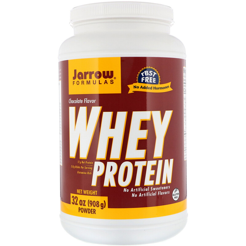 Jarrow Formulas, Whey Protein, Chocolate, 2 lbs (908 g) - iHerb