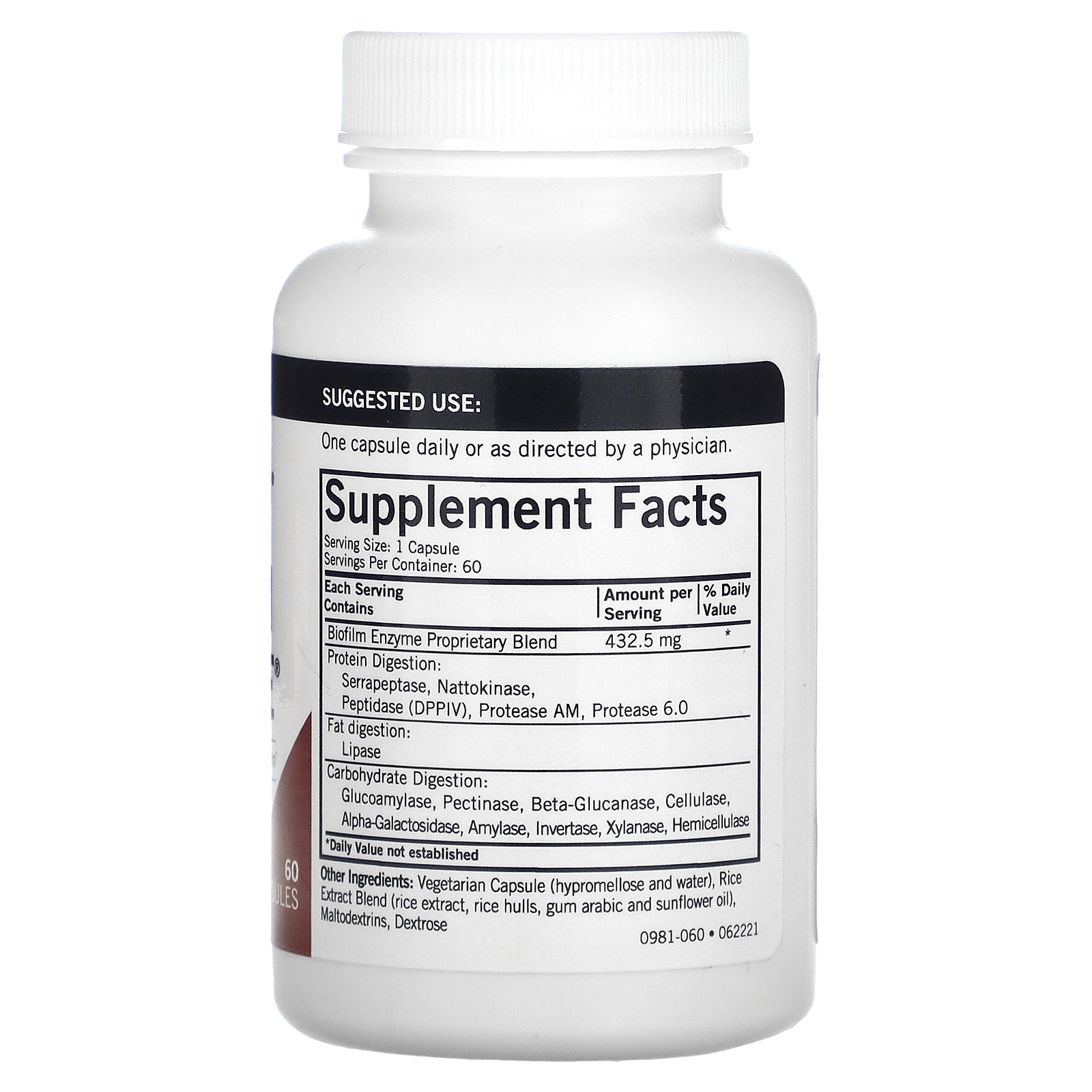 Kirkman Labs, Biofilm Defense, 60 Capsules