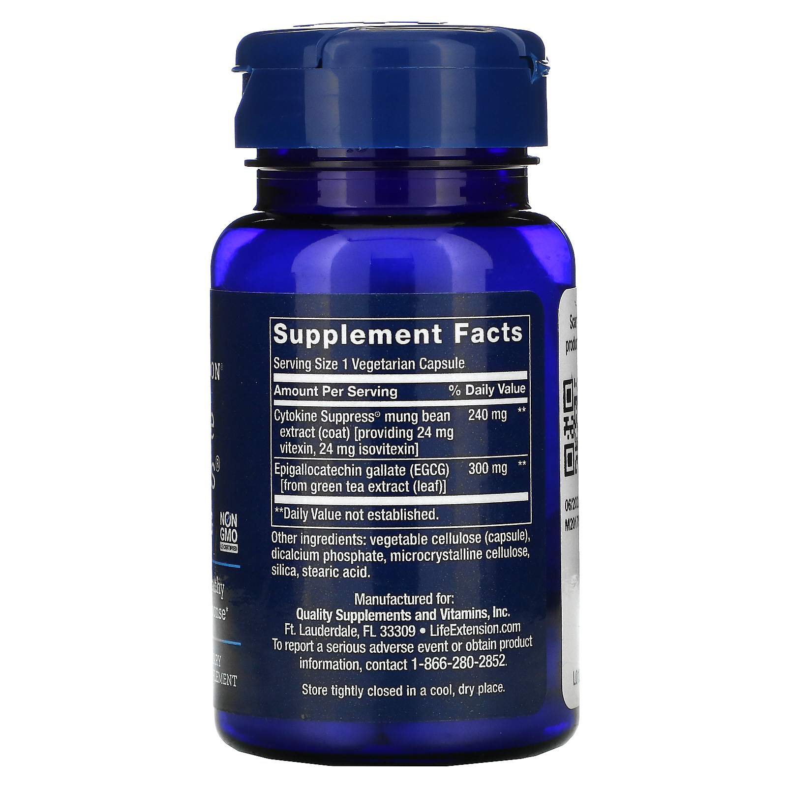 Life Extension, Cytokine Suppress with EGCG, 30 Vegetarian Capsules - iHerb