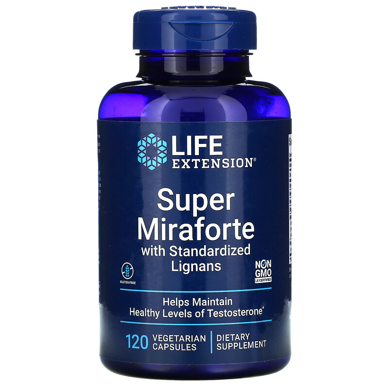 Life Extension, Super Miraforte with Standardized Lignans, 120 ...