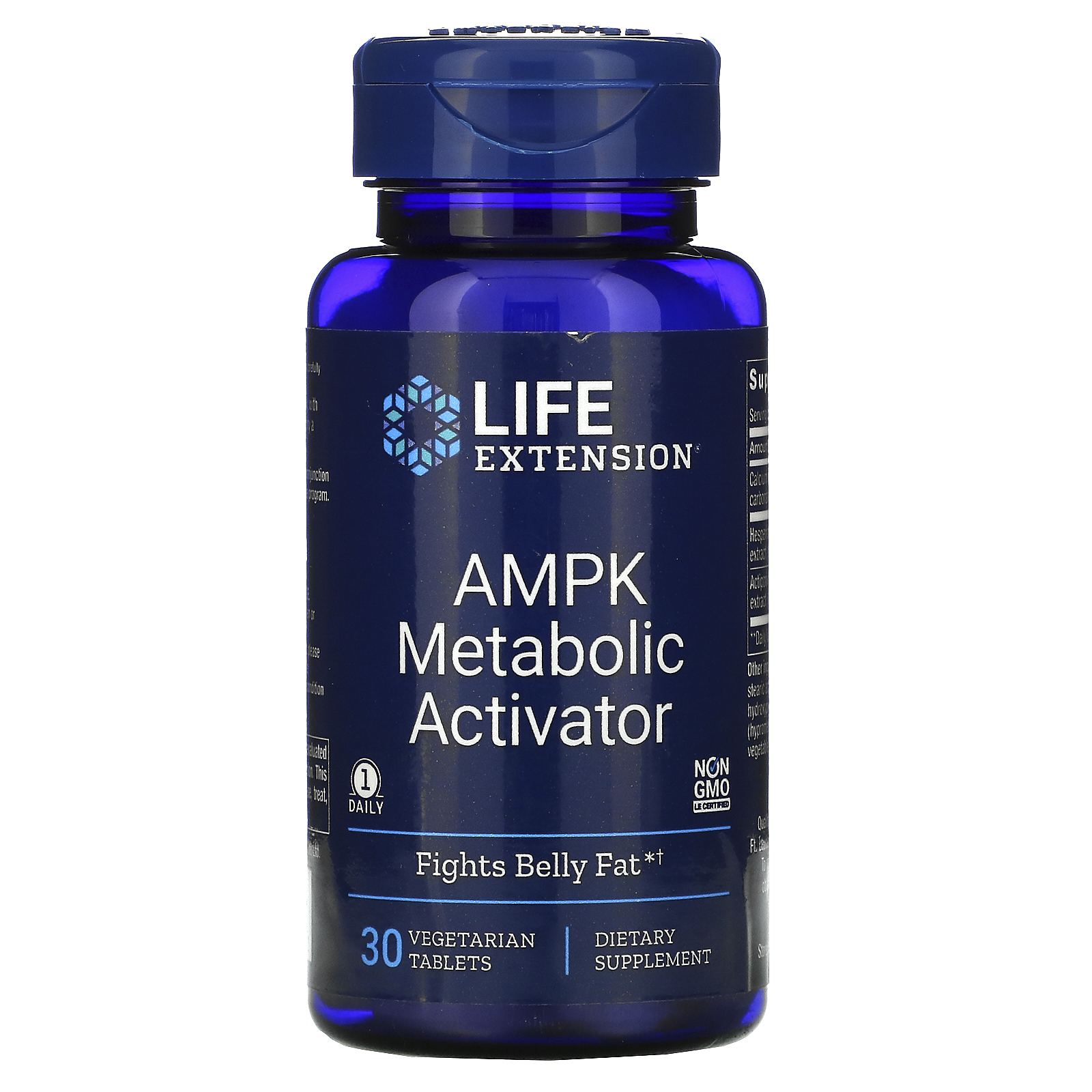 Life Extension, AMPK Metabolic Activator, 30 טבליות צמחוניות - iHerb