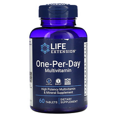 Life Extension, One-Per-Day Multivitamin, 60 Tablets