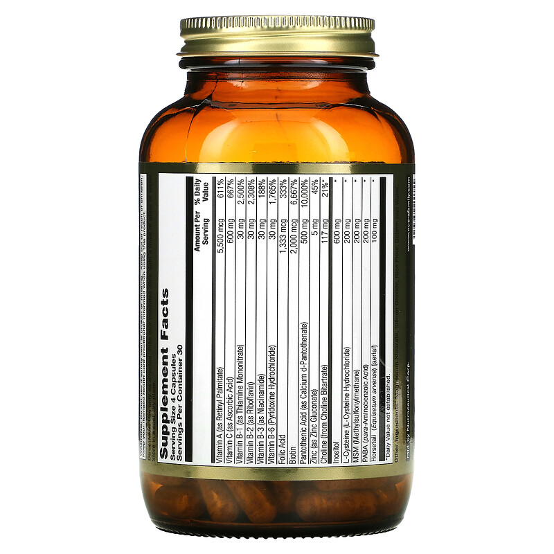 LifeTime Vitamins, Supreme Vital Hair with MSM, 120 Capsules