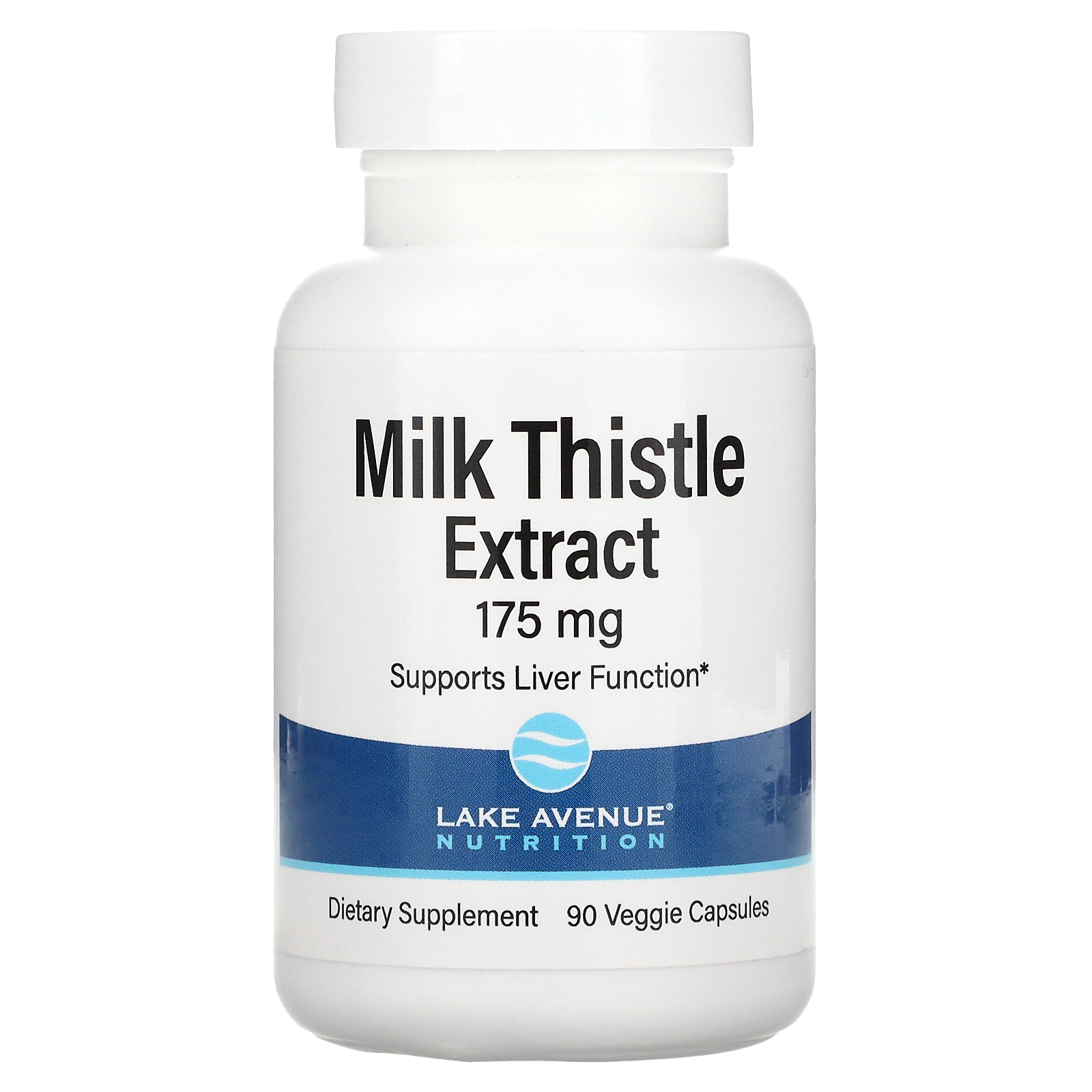 Lake Avenue Nutrition, Milk Thistle Extract, 175 mg, 90 Veggie Capsules
