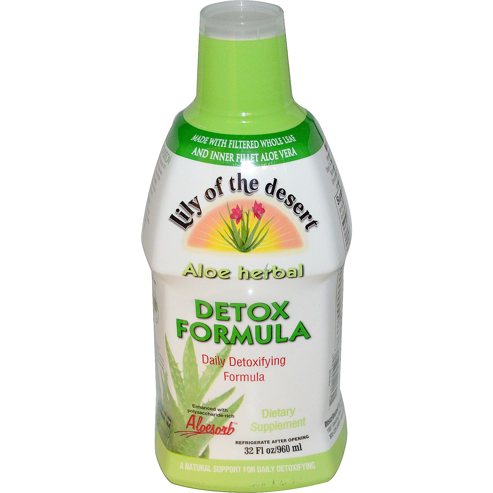 Lily of the Desert, Aloe Herbal, Detox Formula, 32 fl oz (960 ml) - iHerb