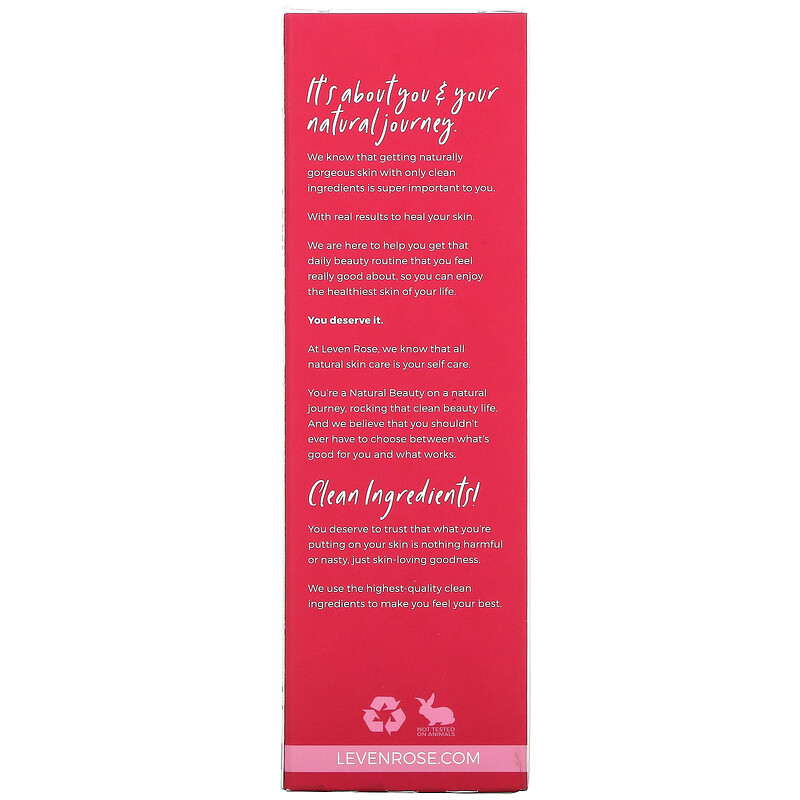 Leven Rose, 100% Pure & Organic, Argan Oil, 4 fl oz (118 ml)