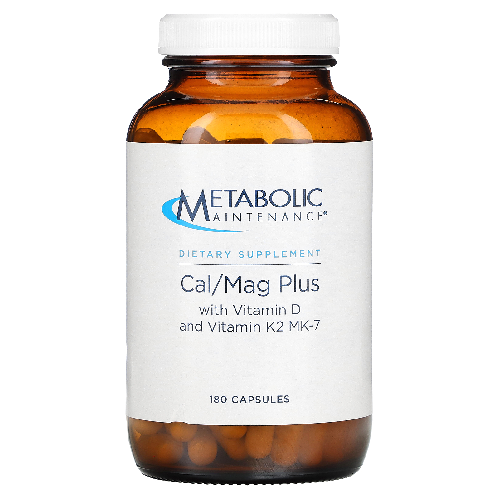 Metabolic Maintenance, Cal/Mag Plus with Vitamin D and Vitamin K2 MK-7 ...