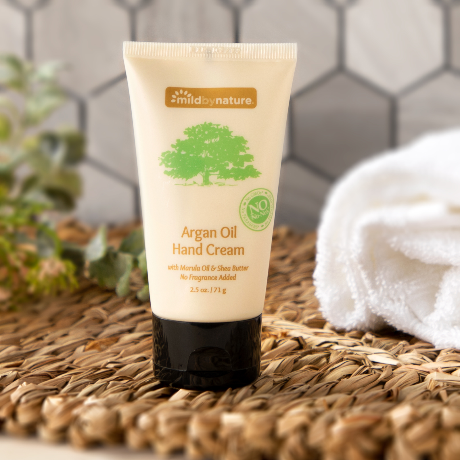 Mild By Nature, Argan Oil Hand Cream with Marula Oil & Coconut Oil plus ...