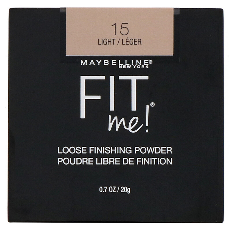 Maybelline, Fit Me, Loose Finishing Powder, 15 Light, 0.7 oz (20 g) - iHerb