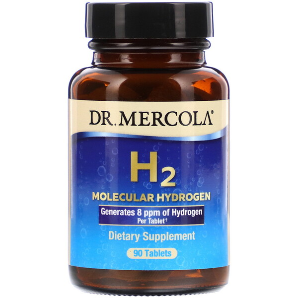 Dr. Mercola, H2 Molecular Hydrogen, 90 Tablets - iHerb