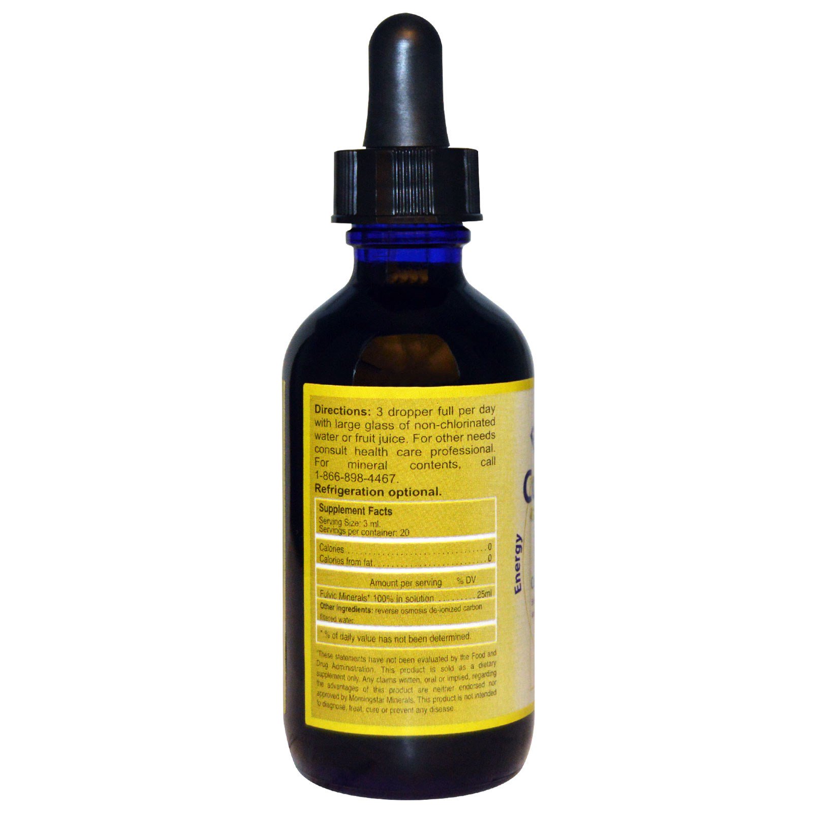 Morningstar Minerals, Energy Boost 70, Concentrate, 2 fl oz - iHerb.com