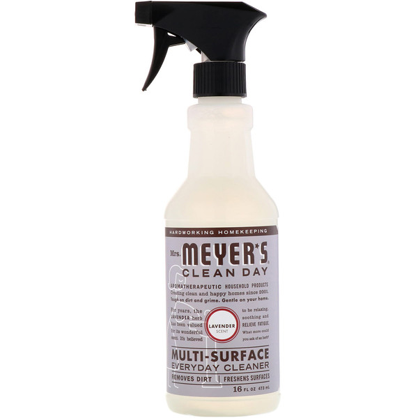 Mrs. Meyers Clean Day, Multi-Surface Everyday Cleaner, Lavender Scent ...