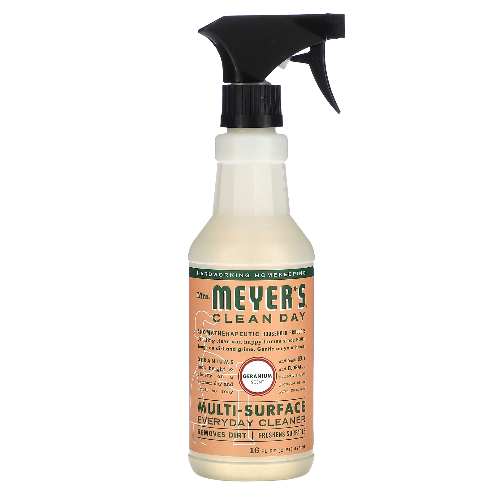 Mrs. Meyers Clean Day, Muti-Surface Everyday Cleaner, Geranium Scent ...