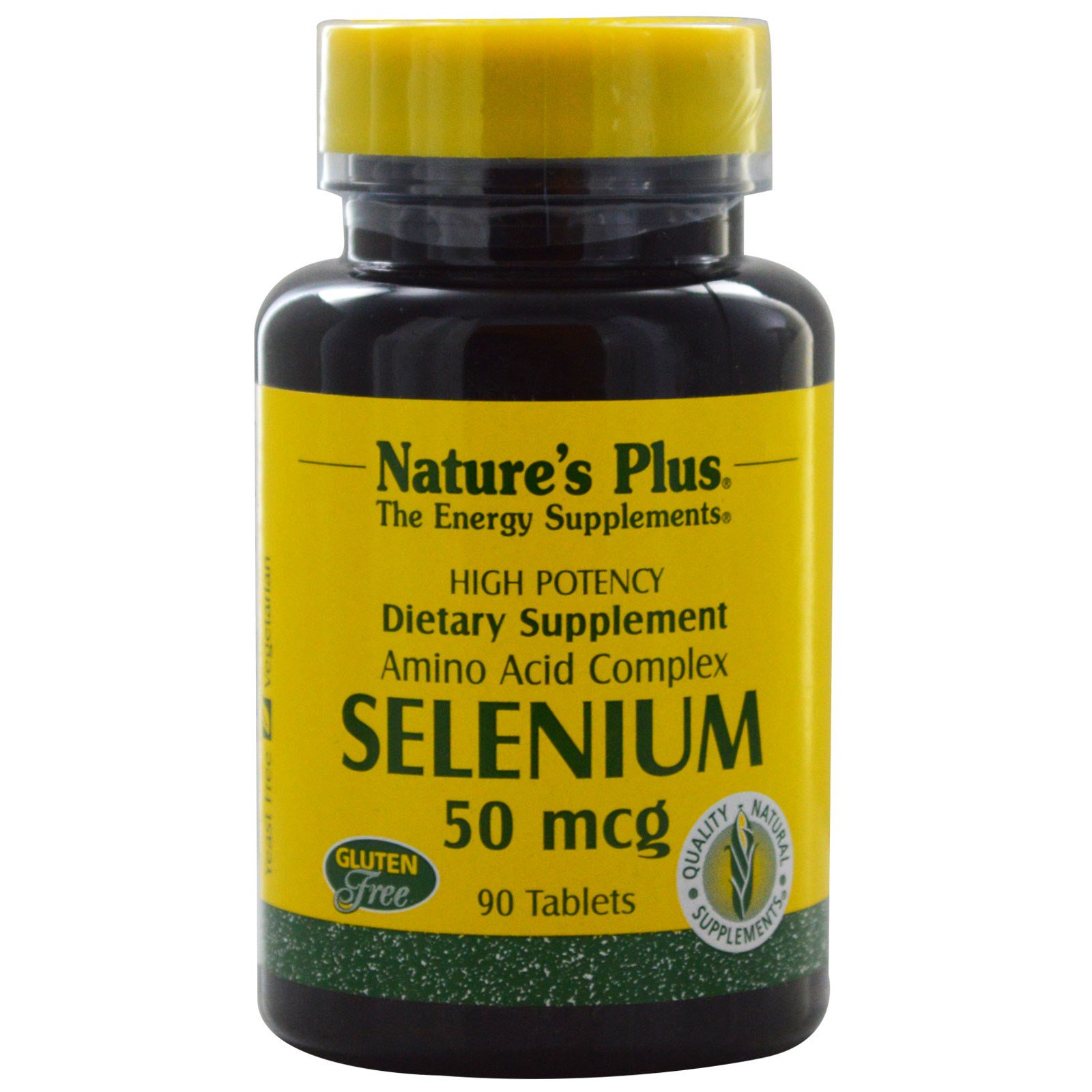 Nature's Plus, Selenium, 50 mcg, 90 Tablets - iHerb