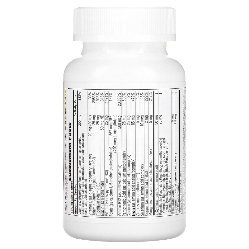 NaturesPlus, Hema-Plex, Iron with Essential Nutrients for Healthy Red ...