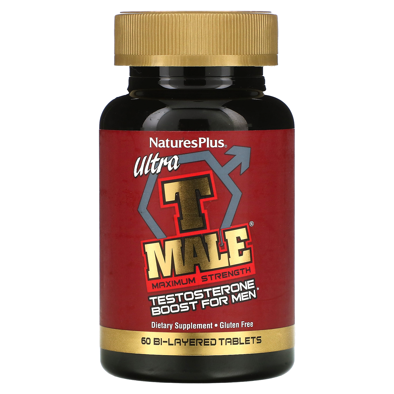 NaturesPlus, Ultra T-Male, Testosterone Boost for Men, Maximum Strength ...