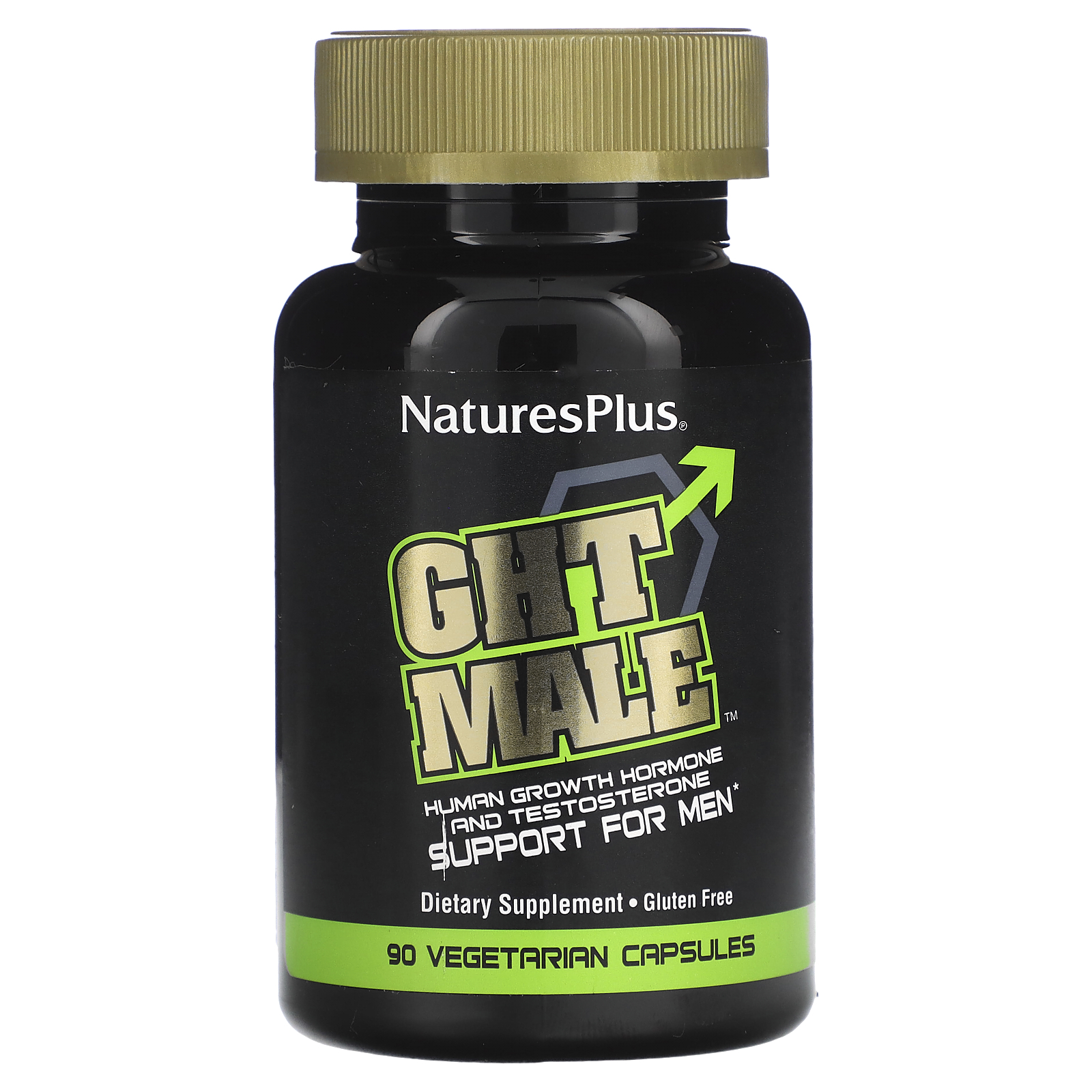 NaturesPlus, GHT Male, Human Growth Hormone And Testosterone Support ...