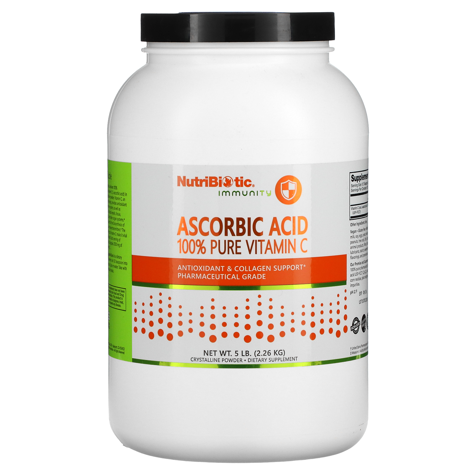 NutriBiotic, Immunity, Ascorbic Acid, 100% Pure Vitamin C, Crystalline ...