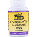 Natural Factors, Coenzyme Q10, 50 mg, 120 Softgels - iHerb