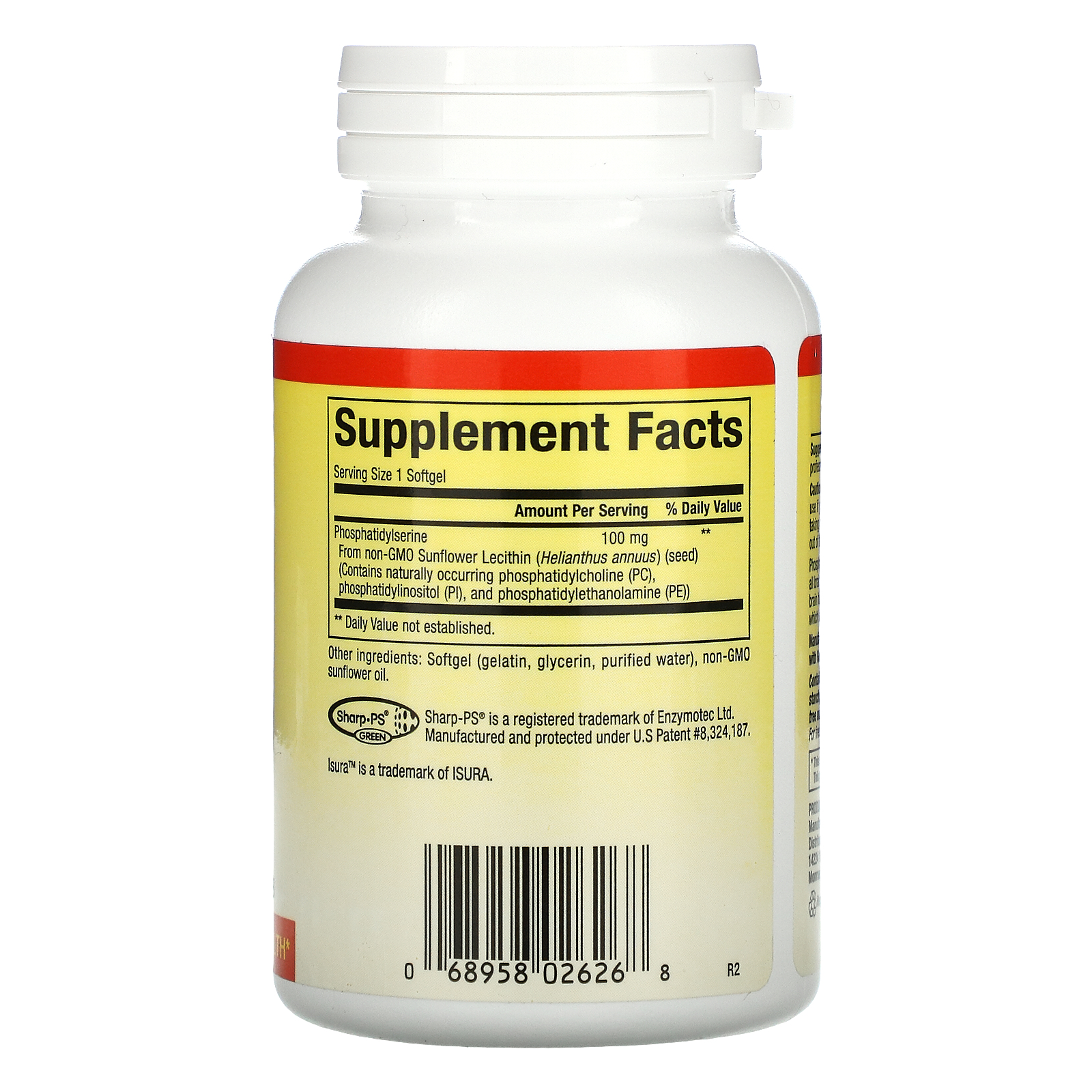 Natural Factors, PS, 100 mg, 120 Softgels - iHerb