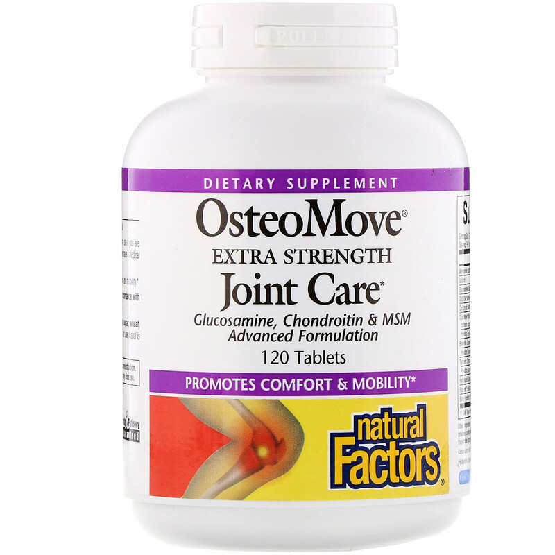 Natural Factors, OsteoMove, Extra Strength Joint Care, 120 Tablets - iHerb