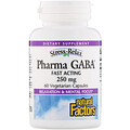 Natural Factors, Stress-Relax, Pharma GABA, 250 mg, 60 Vegetarian ...