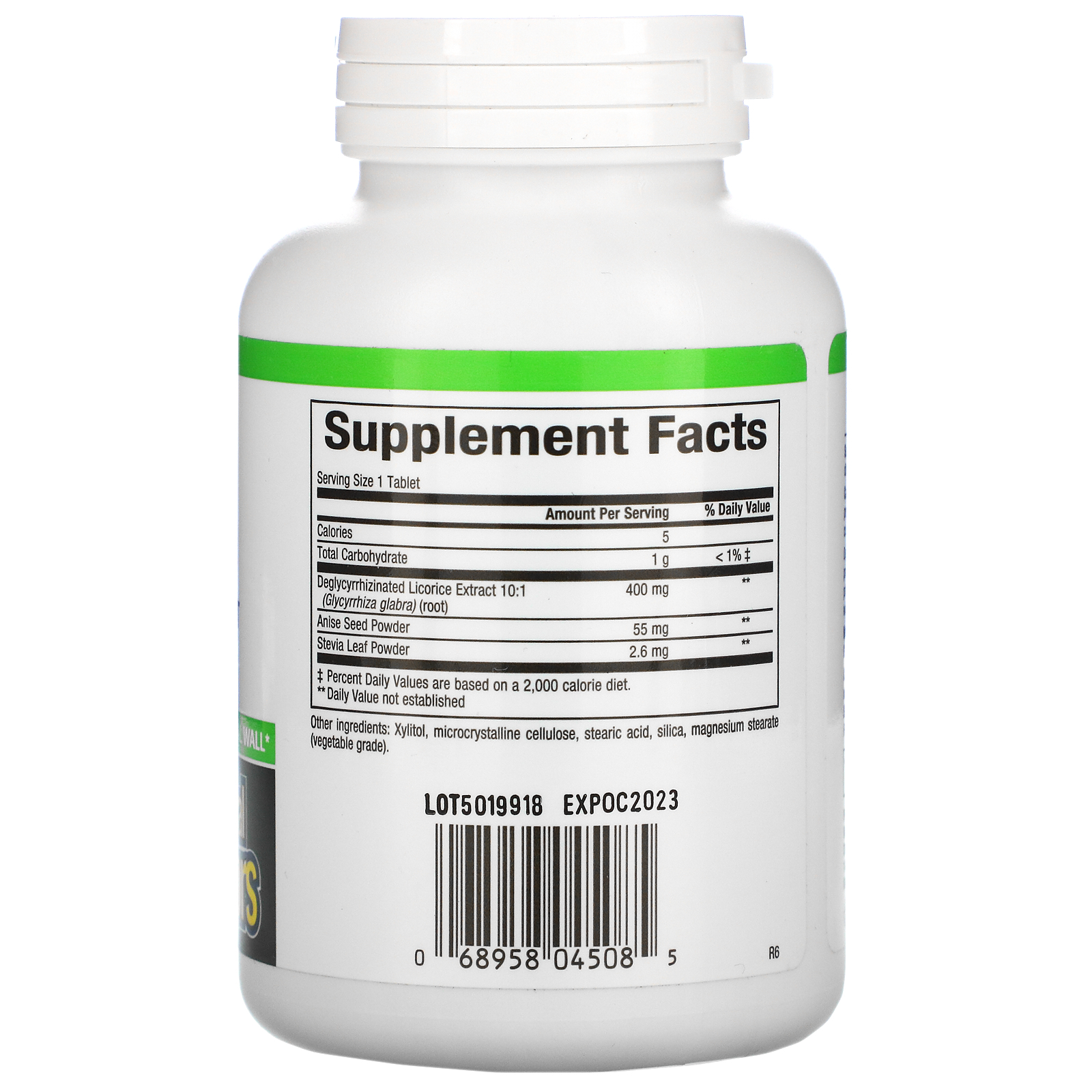 Natural Factors, DGL, Deglycyrrhizinated Licorice Root Extract, 90 ...