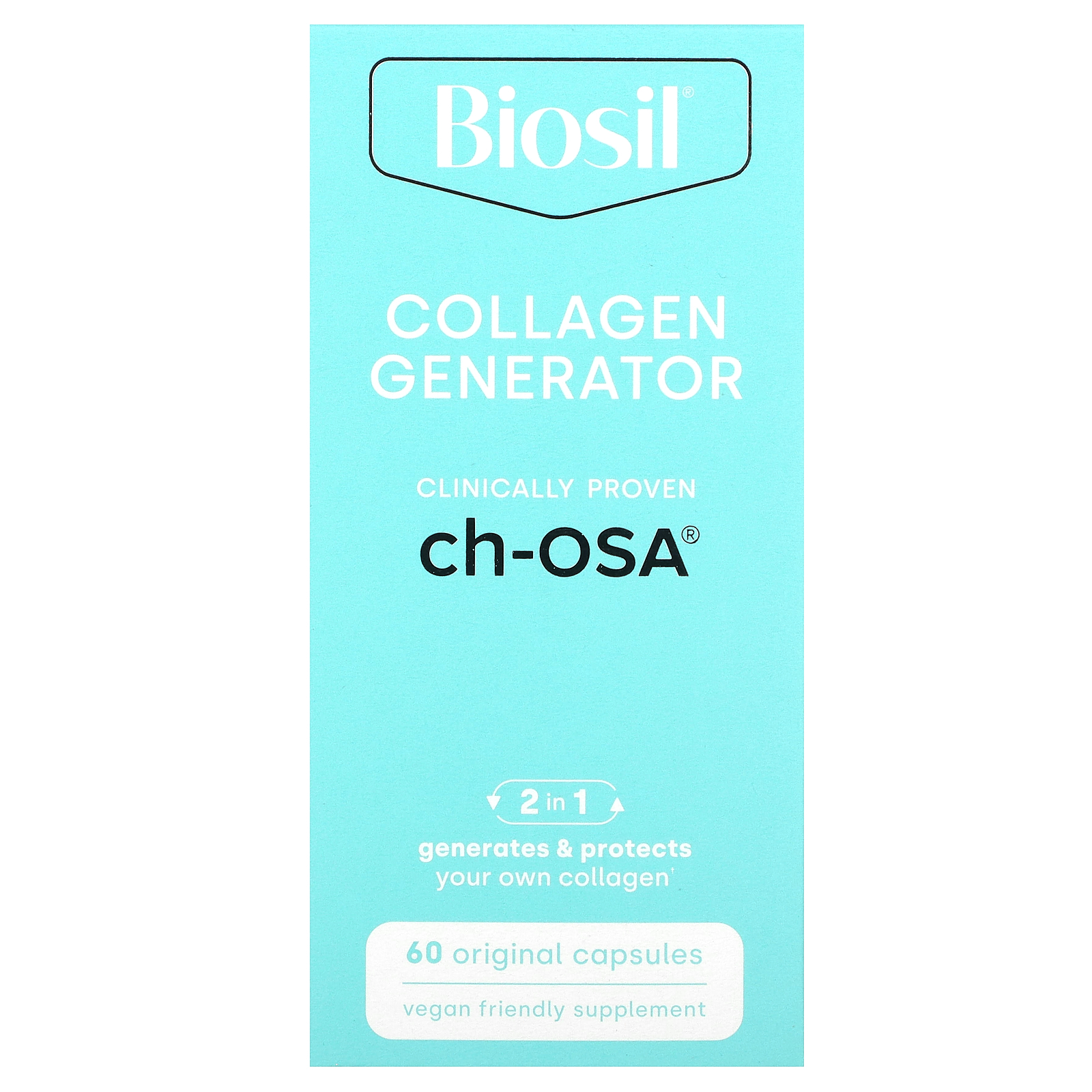 BioSil, Collagen Generator, 60 Original Capsules