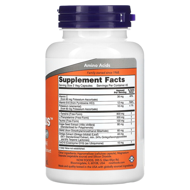 NOW Foods, True Focus, 90 Veg Capsules