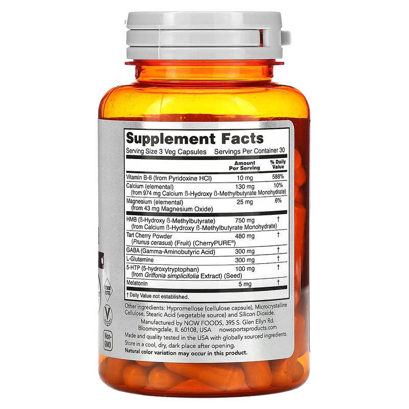 NOW Foods, Rest & Repair, Recovery , 90 Veg Capsules