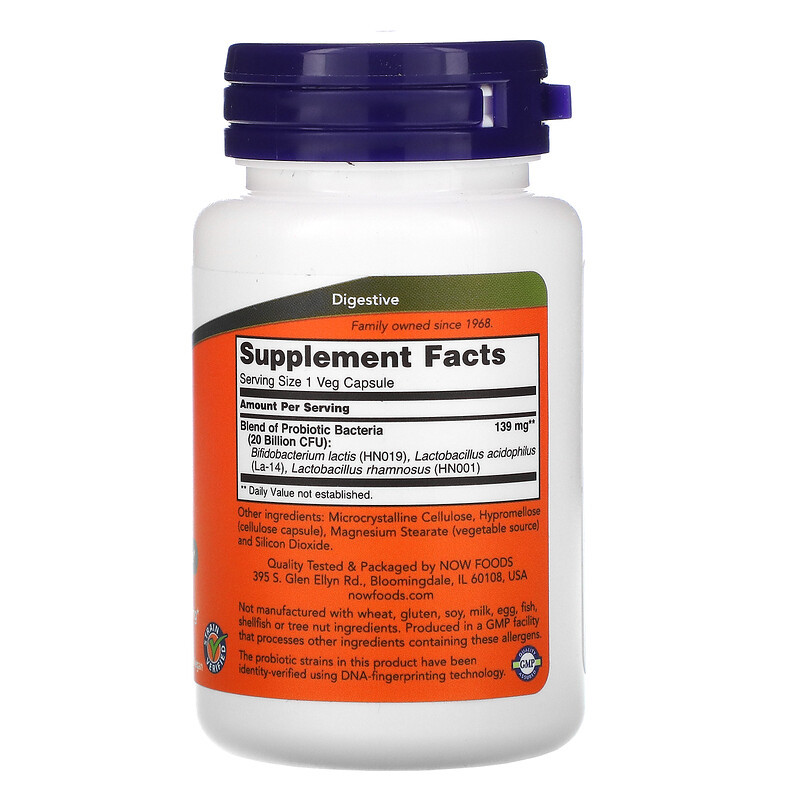 Now Foods, Woman's Probiotic , 20 Billion, 50 Veg Capsules - iHerb