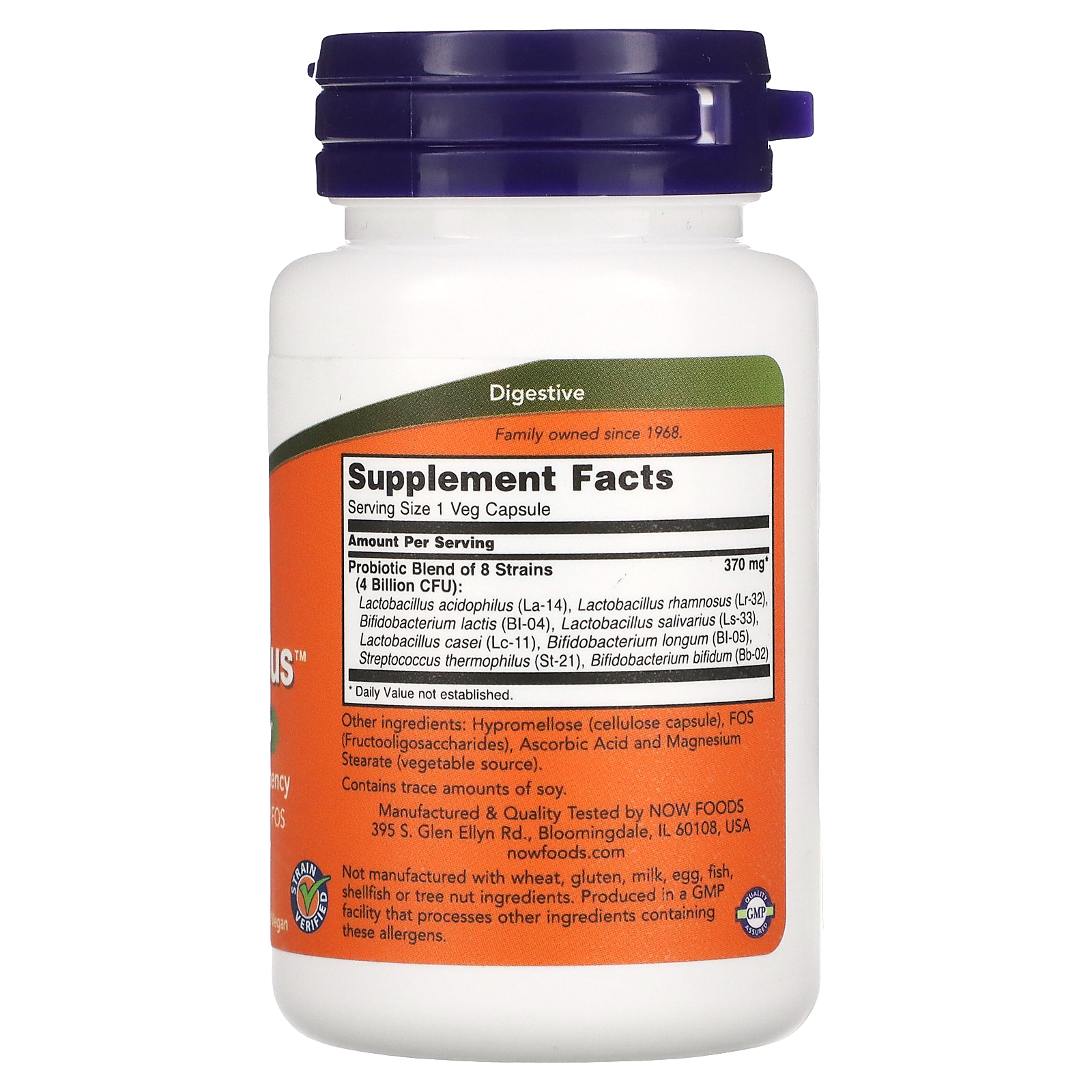 NOW Foods, Gr8-Dophilus, 60 Veg Capsules