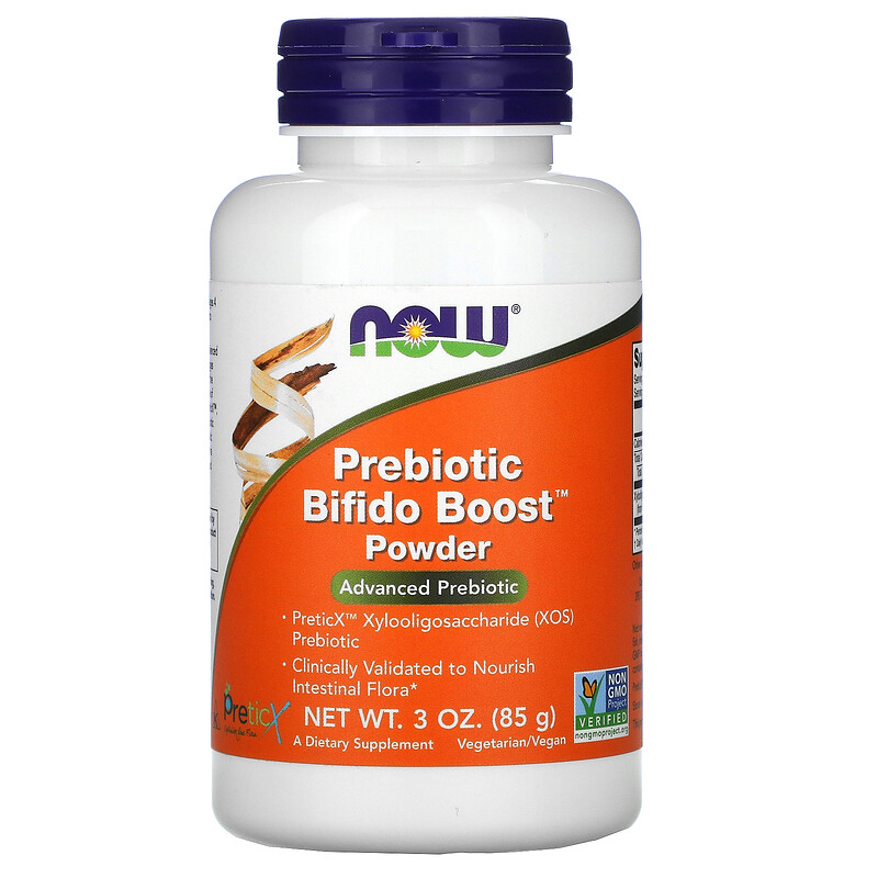 NOW Foods, Prebiotic Bifido Boost, Suplemento prebiótico en polvo, 85 g ...