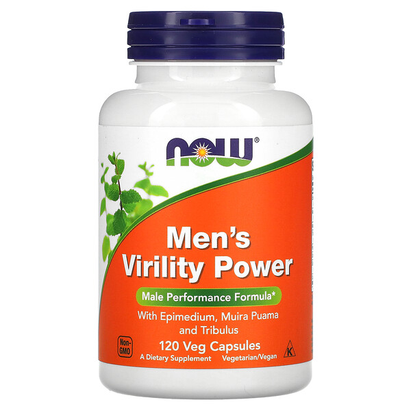 NOW Foods, Men's Virility Power, 120 Veg Capsules