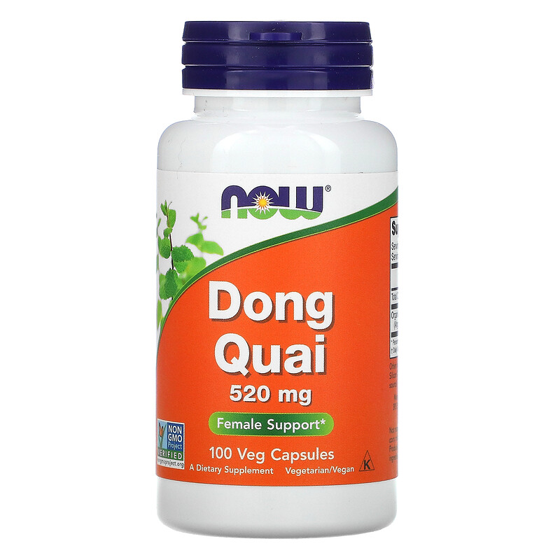 Now Foods, Dong Quai, 520 mg, 100 Veg Capsules - iHerb