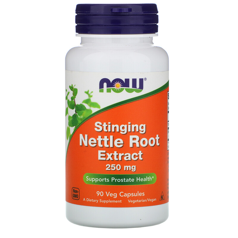 Now Foods, Stinging Nettle Root Extract, 250 mg, 90 Veg Capsules - iHerb