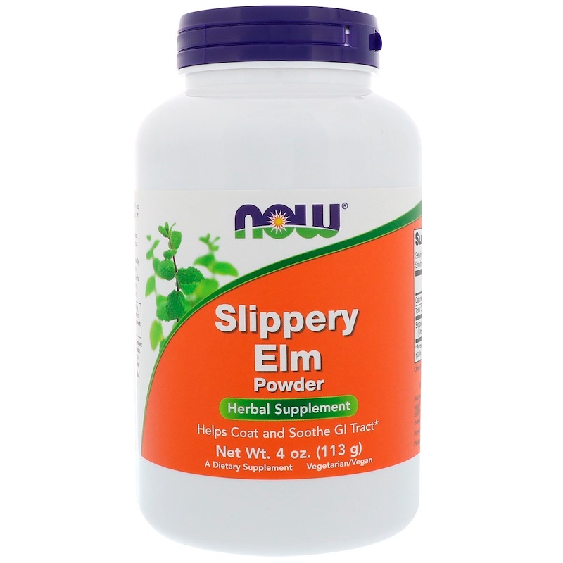 Now Foods, Slippery Elm, Powder, 4 oz (113 g) - iHerb