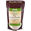 Now Foods, Real Food, Organic Raw Cacao Powder, 12 oz (340 g) - iHerb