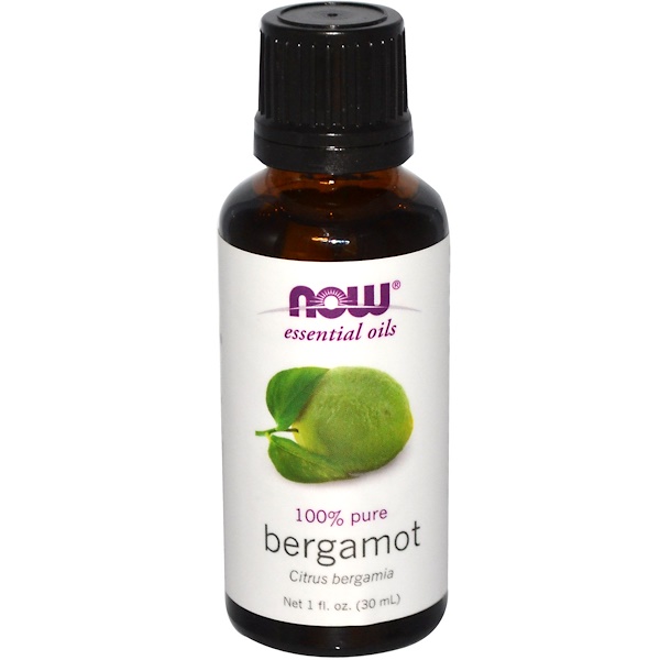 Now Foods Essential Oils Bergamot 1 Fl Oz 30 Ml