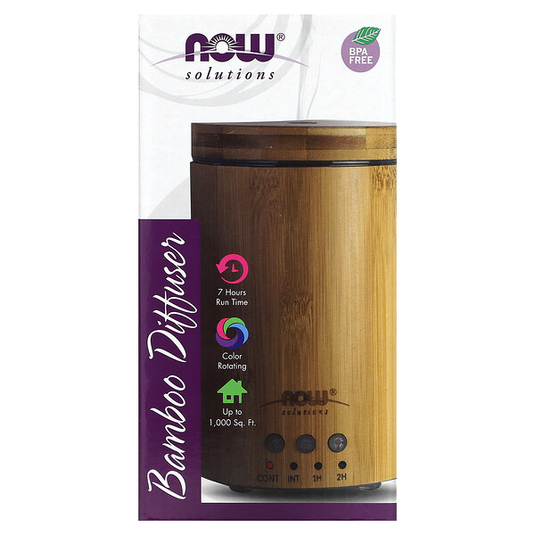 NOW Foods, Solutions, Bamboo Diffuser, 1 Diffuser