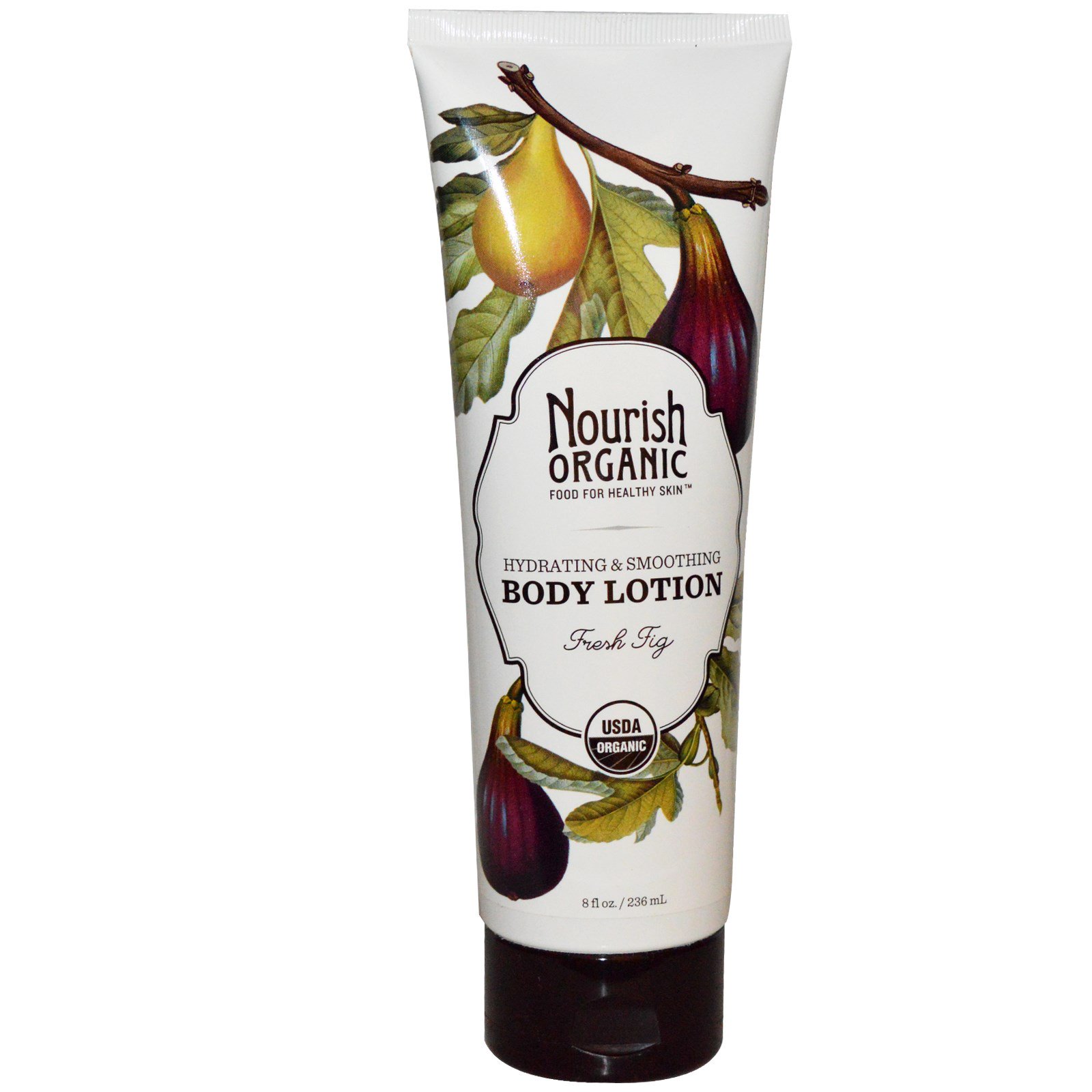 Nourish Organic, Body Lotion, Fresh Fig, 8 fl oz (236 ml) - iHerb