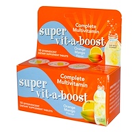 Naturally Vitamins, Super Vit-a-Boost, Orange Mango Flavor, 10 ...