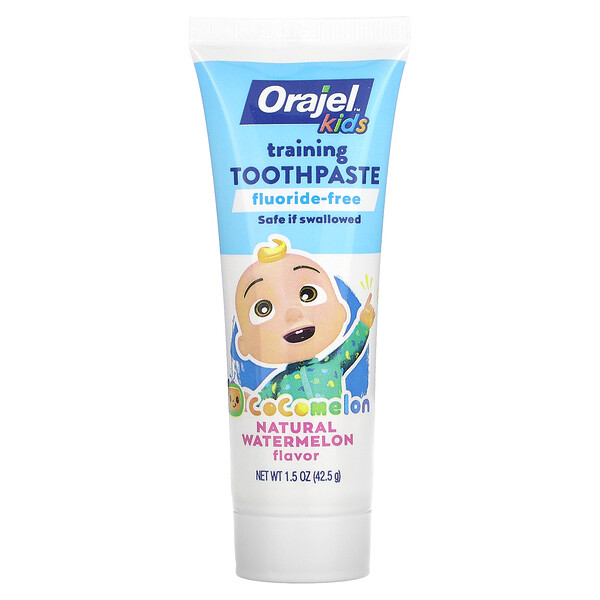 Orajel‏, Cocomelon Fluoride-Free Training Toothpaste, 0-3 Years ...