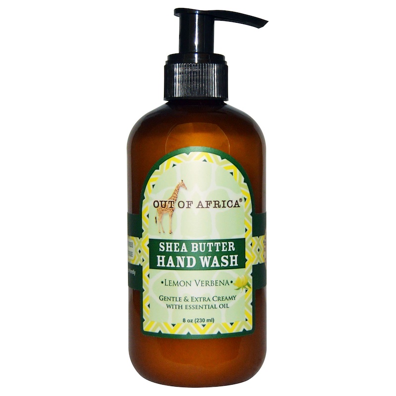 Out Of Africa Shea Butter Hand Wash Lemon Verbena 8 Fl Oz 230 Ml