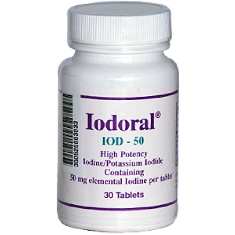 Optimox, Iodoral, IOD-50, 50 mg, 30 Tablets - iHerb