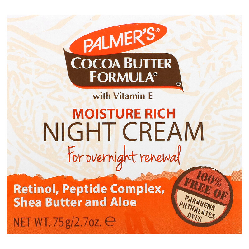 Palmers, Cocoa Butter Formula with Vitamin E, Moisture Rich Night Cream ...