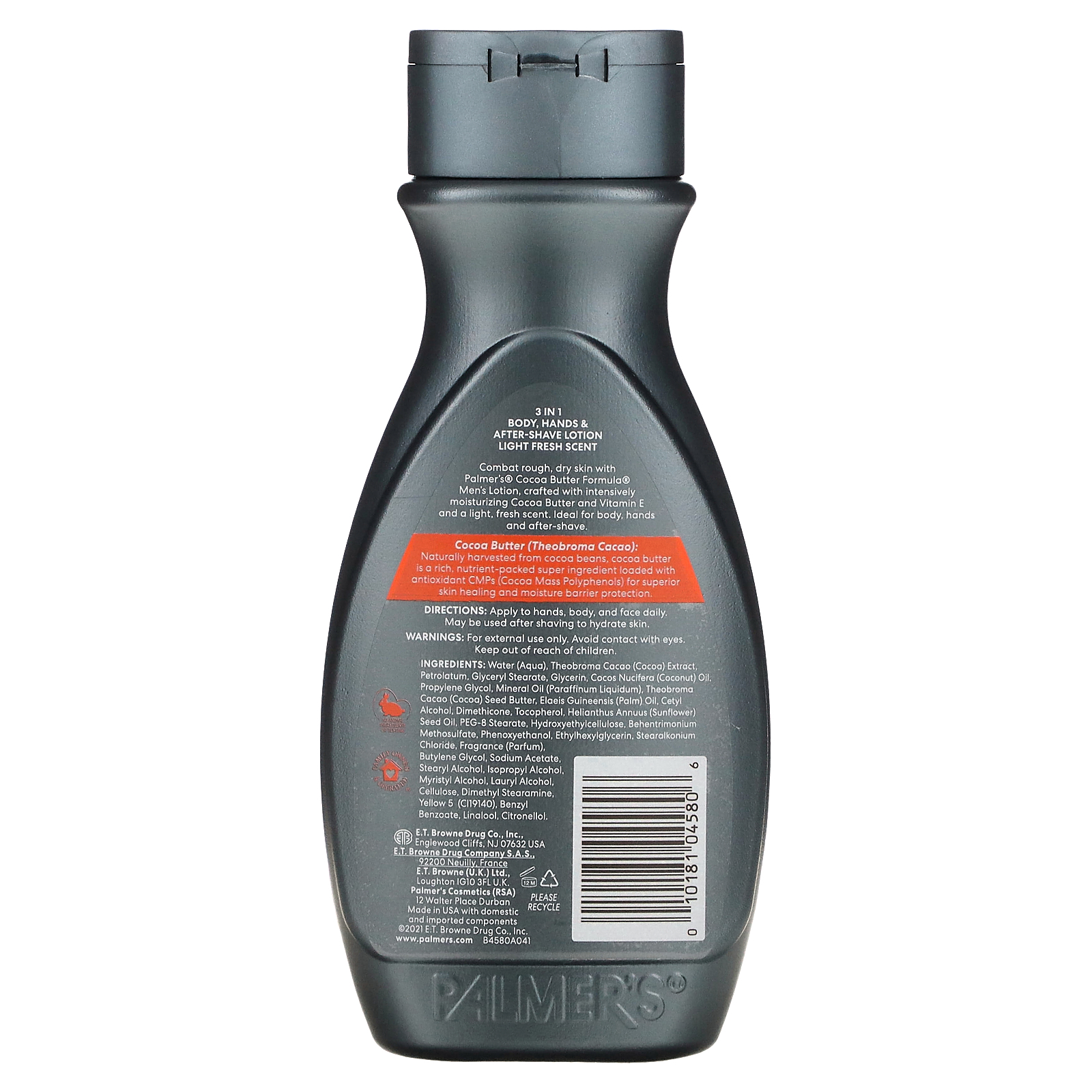 Palmers, Cocoa Butter Formula with Vitamin E, Men, 3-In-Lotion, 8.5 fl ...