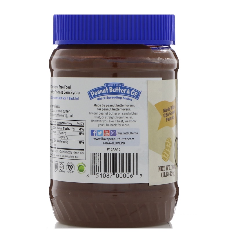 Peanut Butter And Co Peanut Butter Blended With Rich Dark Chocolate Dark Chocolate Dreams 16