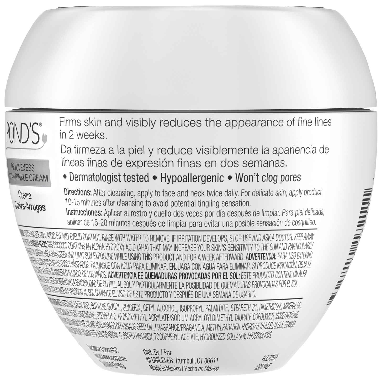 Pond's, Rejuveness Anti-Wrinkle Cream, 14.1 oz (400 g) - iHerb